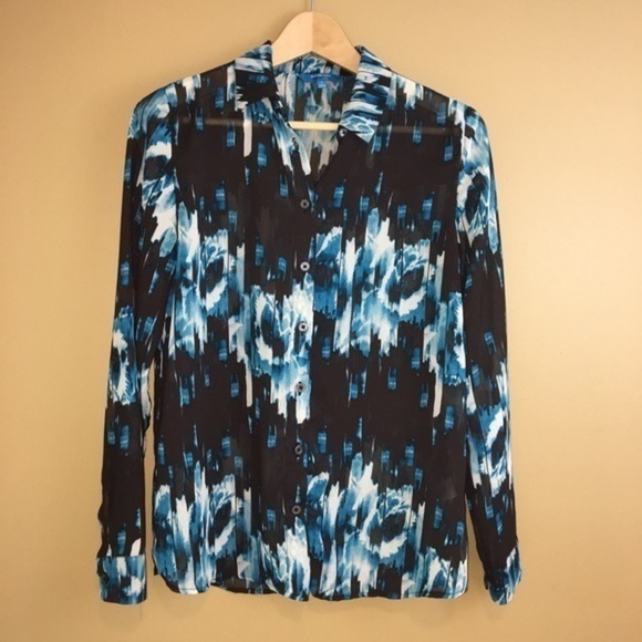 Derek Lam | Tops | Derek Lam For Design Nation Sheer Blouse | Poshmark
